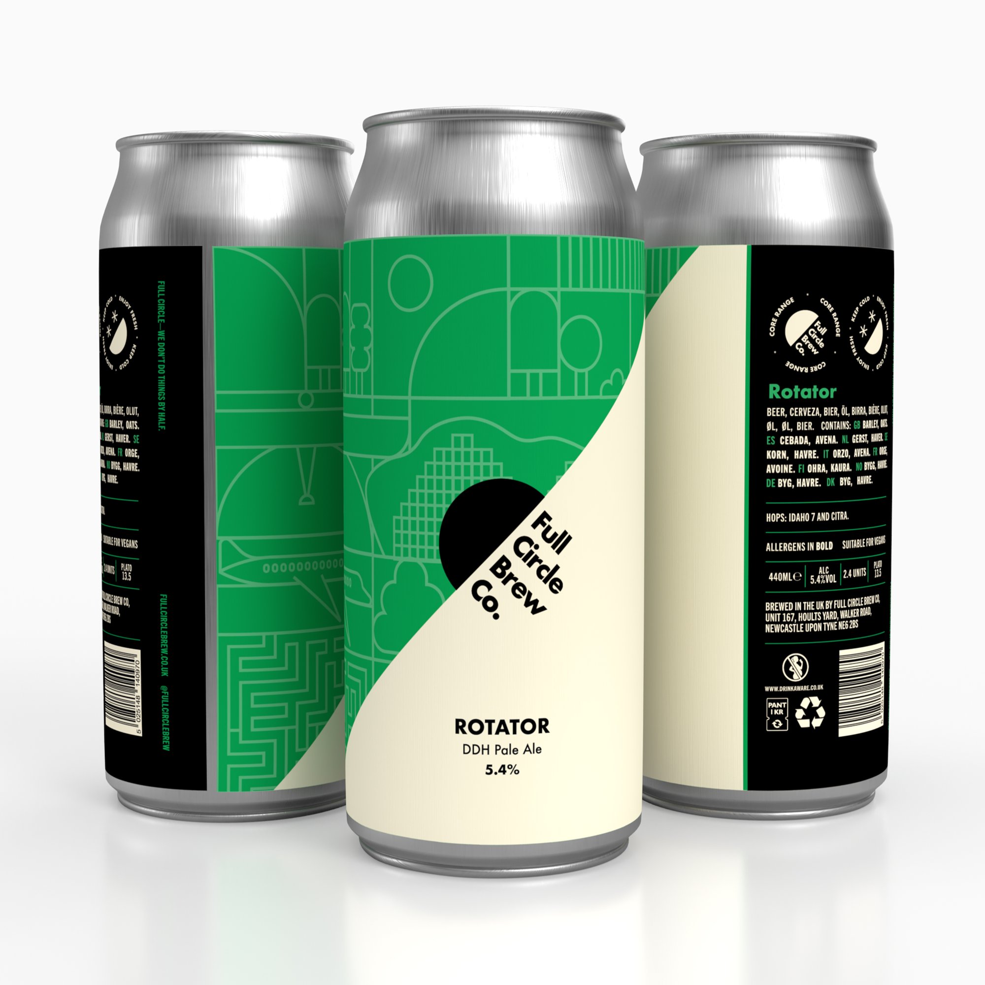 Full Circle Rotator DDH Pale Ale 5.4% - Chestnut House Online